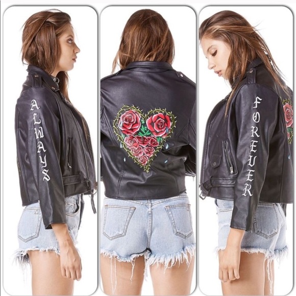 UNIF | Jackets & Coats | Unif Always Forever Moto Jacket | Poshmark